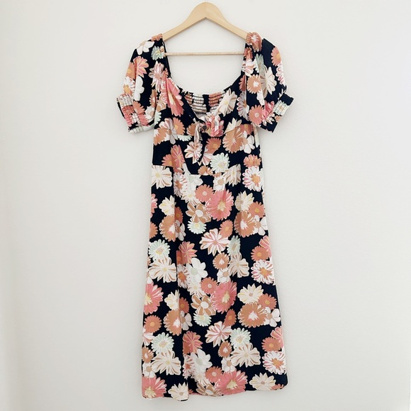 Roxy | Dresses | New Roxy Summertime Feeling Floral Midi Dress | Poshmark